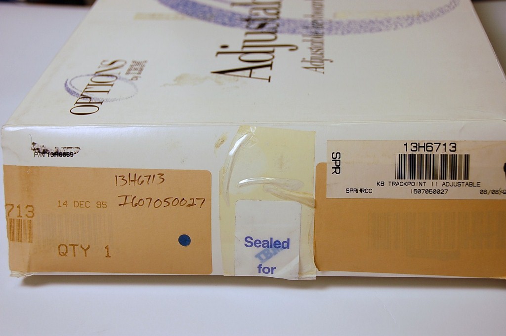 1994 Options for IBM model M15 (ergonomic) 13H6689 02 NOV 94 NEW ...