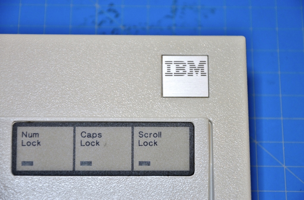 1988 IBM model M (1390131) Made by IBM 06 APR 88 + extra long SDL to ps ...