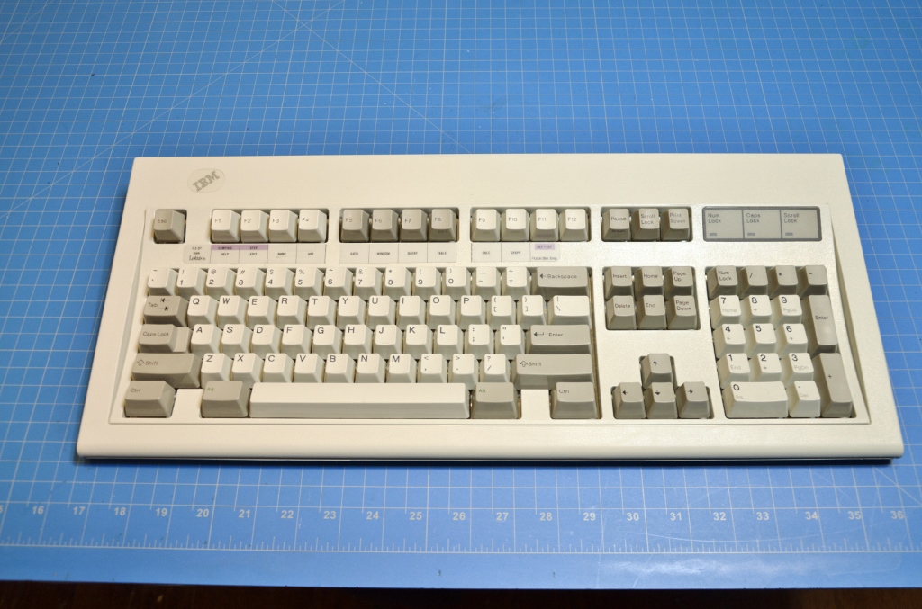 1991 IBM model M (1391401) Made by IBM 03-12-91 Lotus 1-2-3 template ...